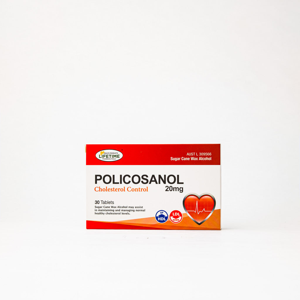 Policosanol 20mg – Lifetime Pharmaceuticals